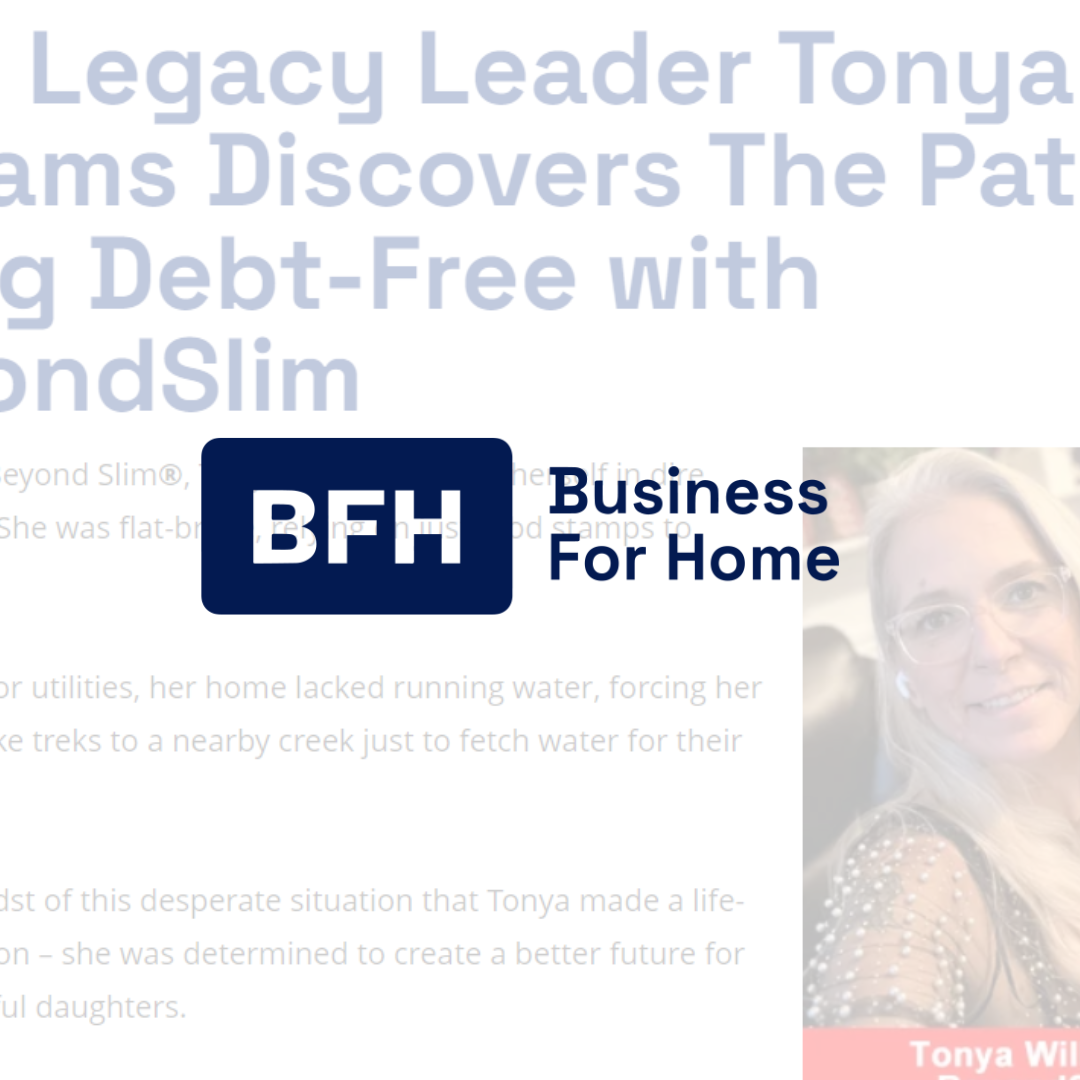 Beyond Slim Gold Legacy Leader Tonya Williams Discovers The Path to ...