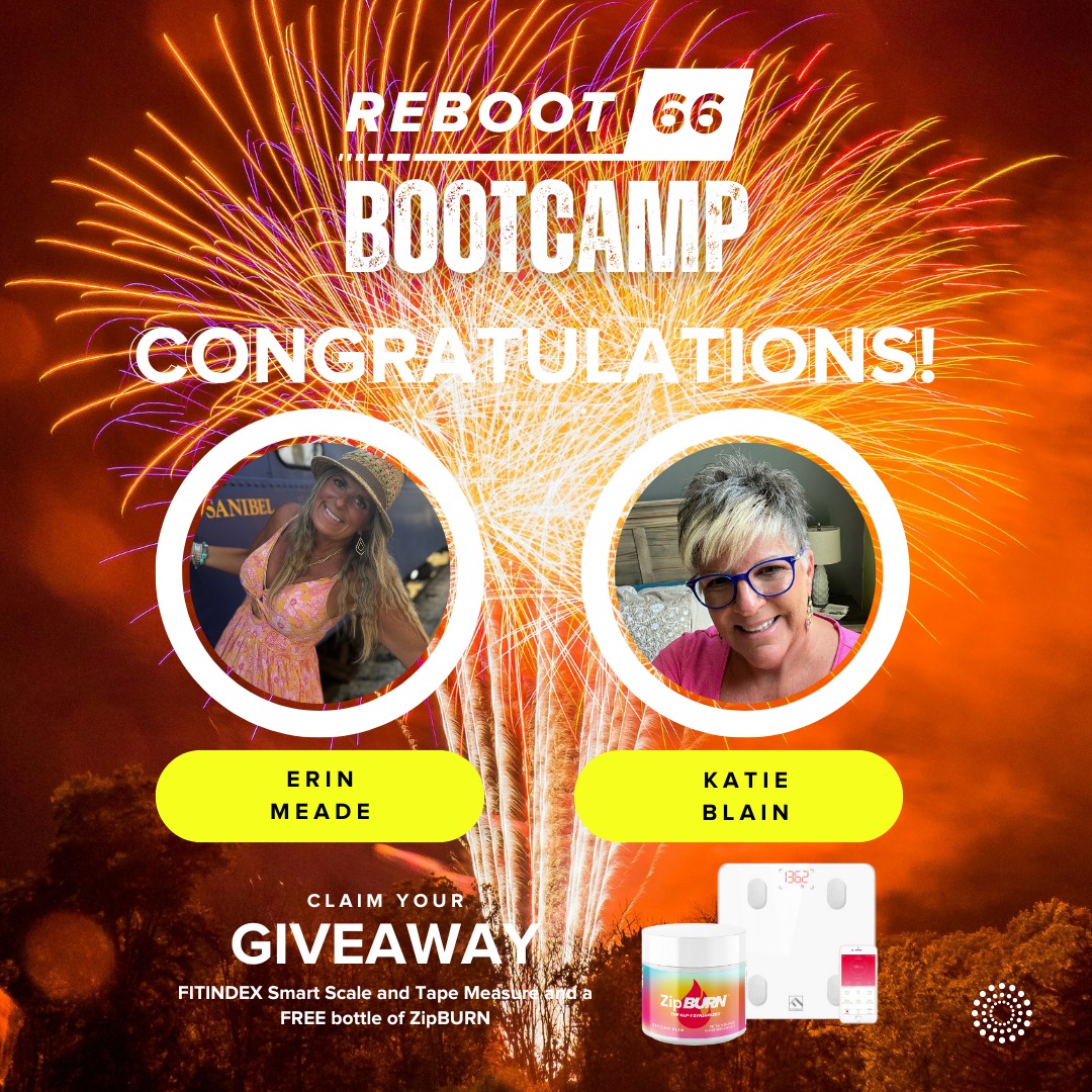 Beyond Slim Congratulations Reboot 66® Bootcamp Winners! Coaches' Corner