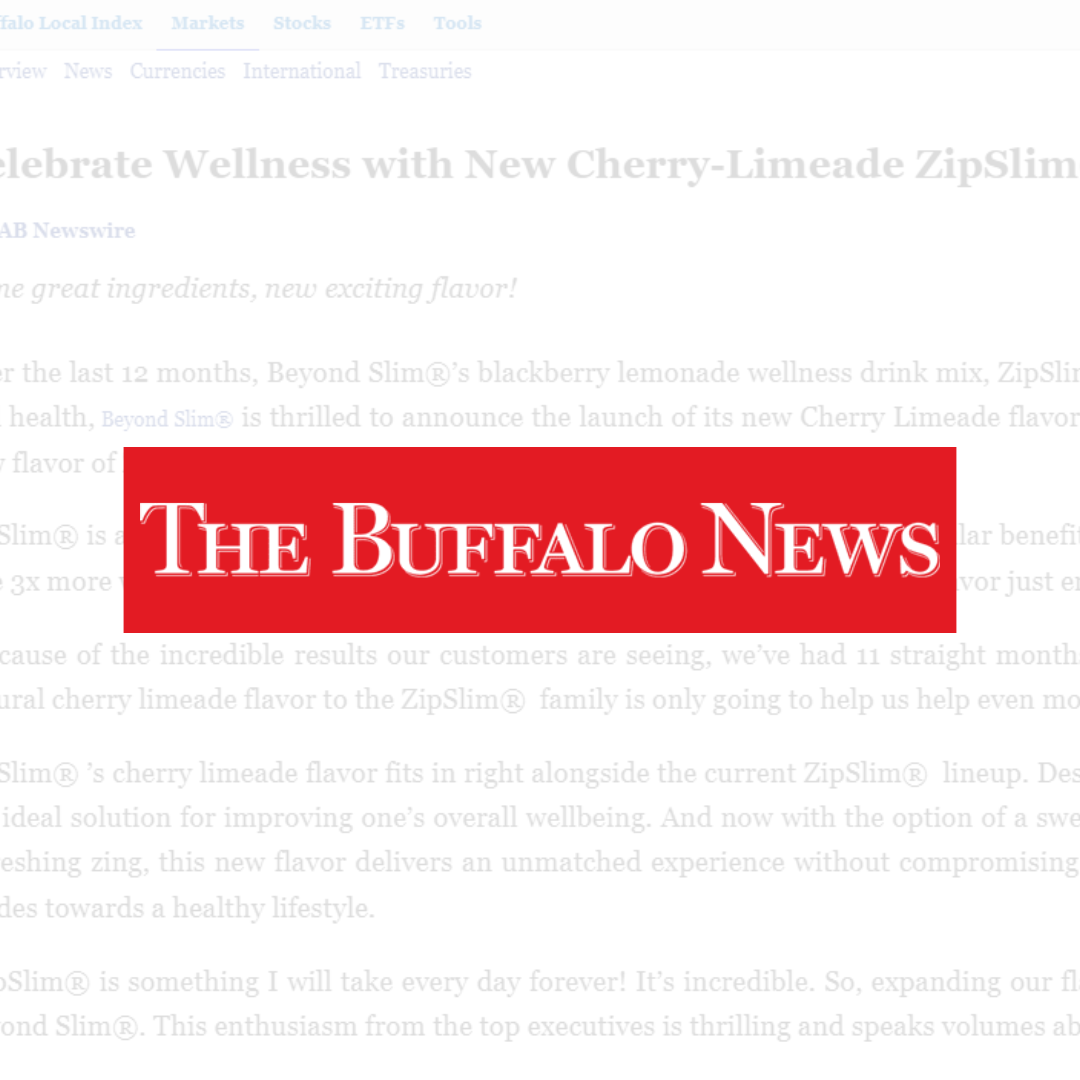 Cherry Limeade ZipSlim® Celebrates Wellness in The Buffalo News: A ...