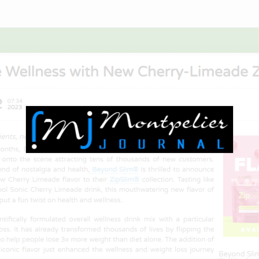 Cherry Limeade ZipSlim® Featured in Montpelier Journal: A Delicious Way ...